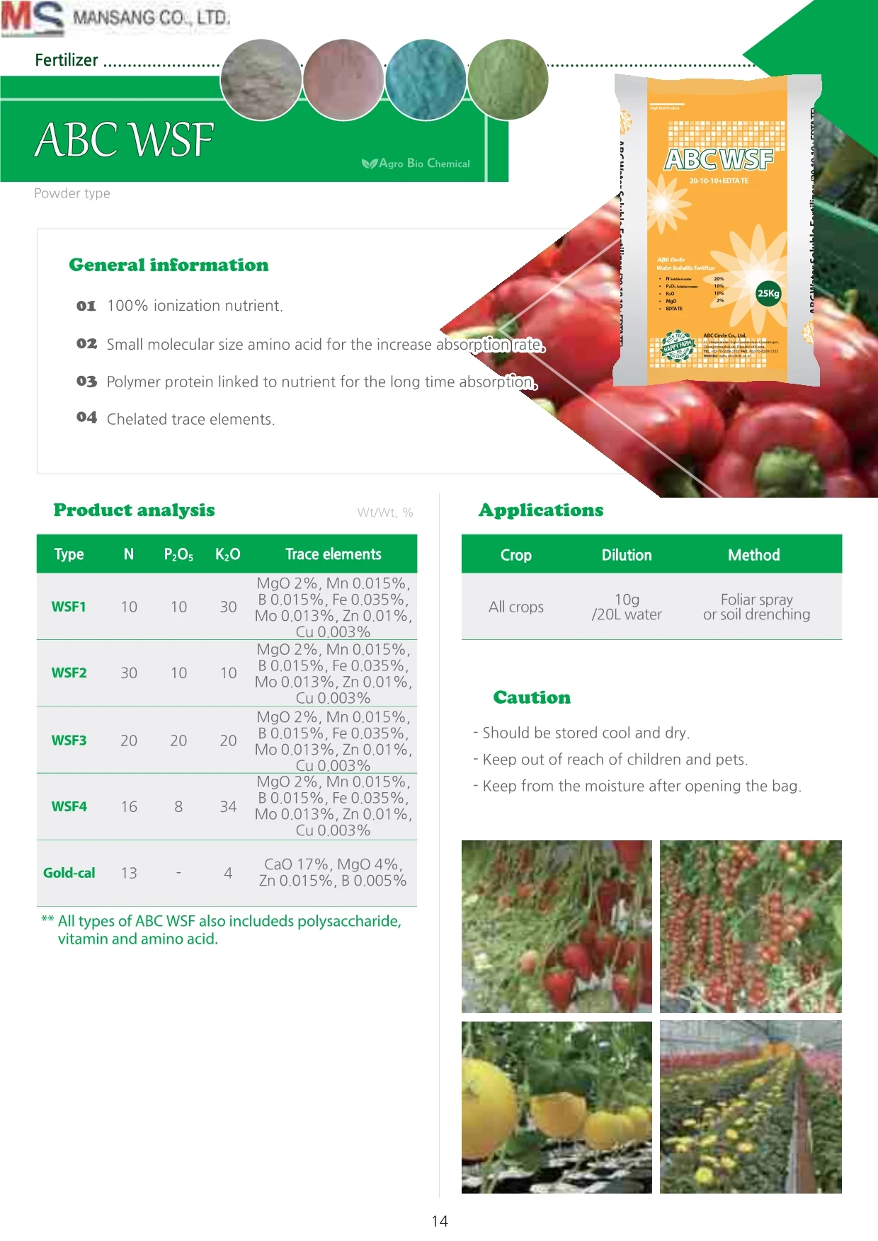 ABC Booster, ABC Coloring, ABC Sugaring, ABC Silicic Acid| Alibaba.com