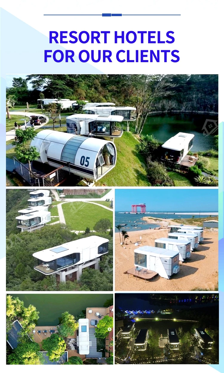 VOLFERDA E7 Space Capsule House - Stylish Prefab Option