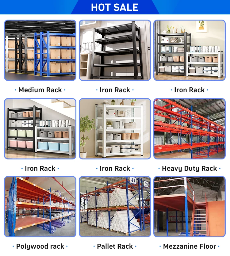 Pallet Racking Warehouse Storage Heavy Duty Shop Mezzanine Racks Beam ...