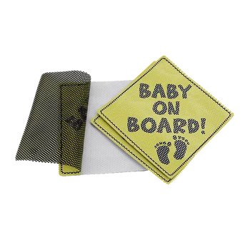 Custom Contravision Perforated One Way Vision Car Window Vinyl Decals ...