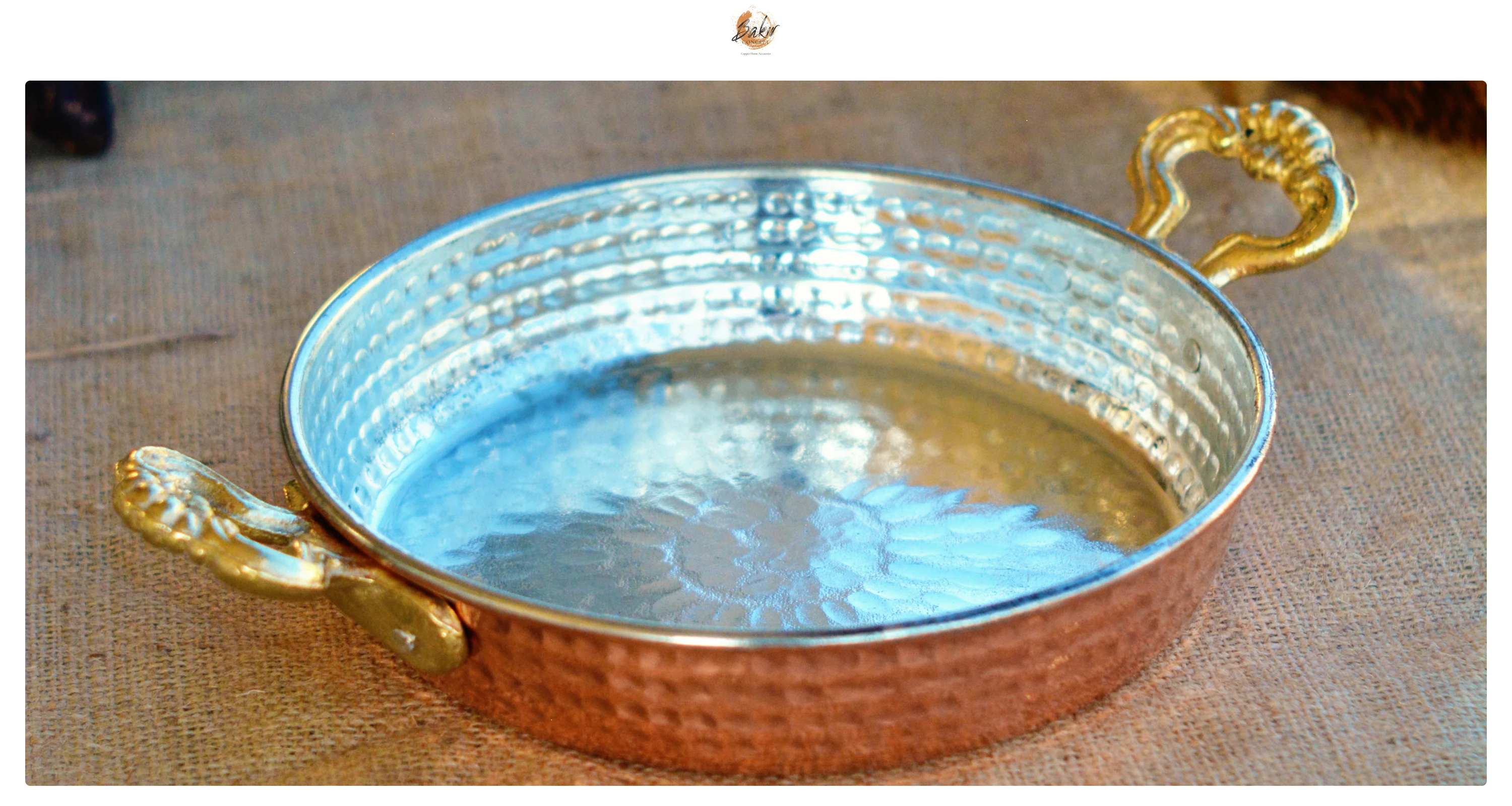 High Quality Copper Pan Set Of 4 Handmade Copper Pan Solid Copper Pan ...