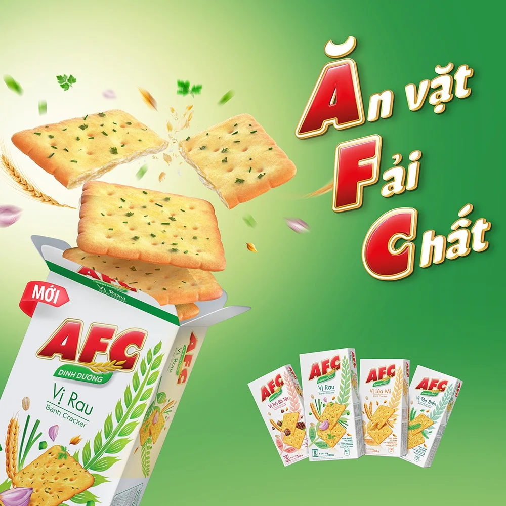 Wholesale Afc Crunchy Cracker Vegetable 300g/ Afc Crunchy Cracker ...