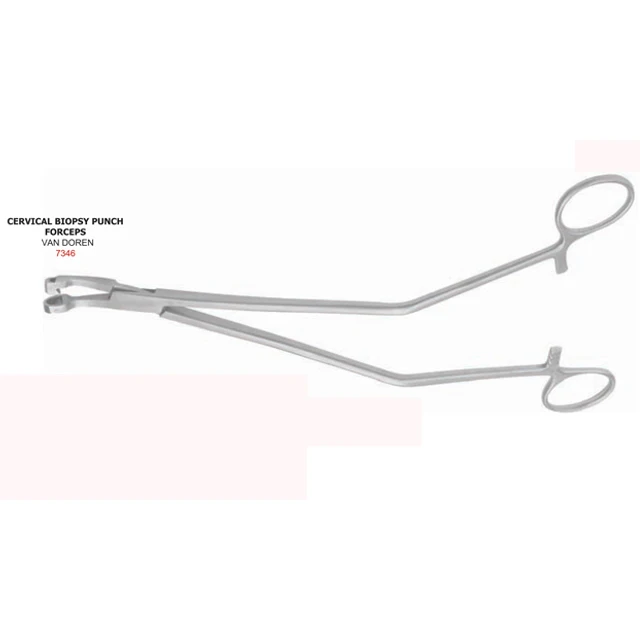 Cervical Biopsy Punch Forceps Van Doren General Surgical Instruments ...