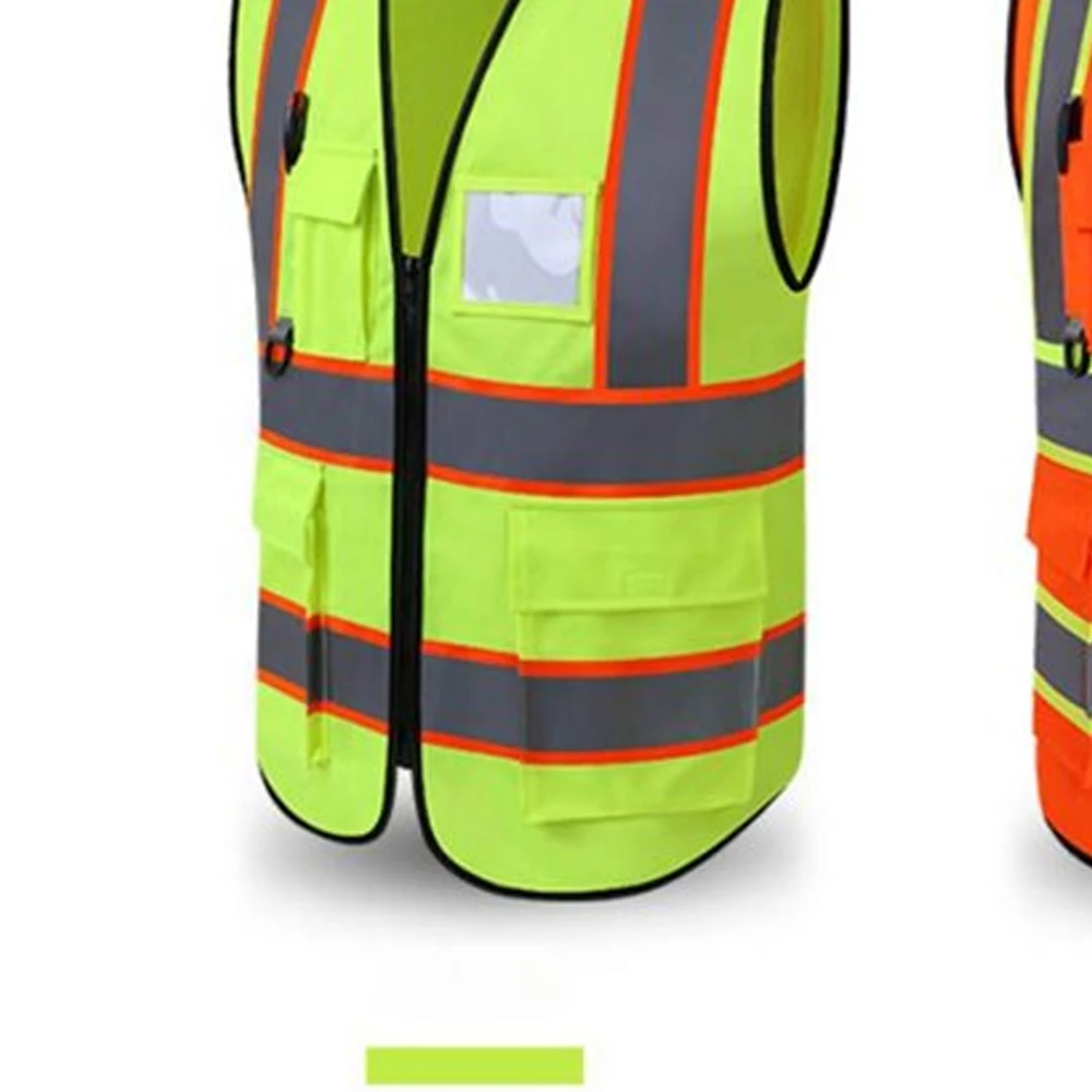 Standard High Visibility Reflective Safety Vest With Loop And Hook ...