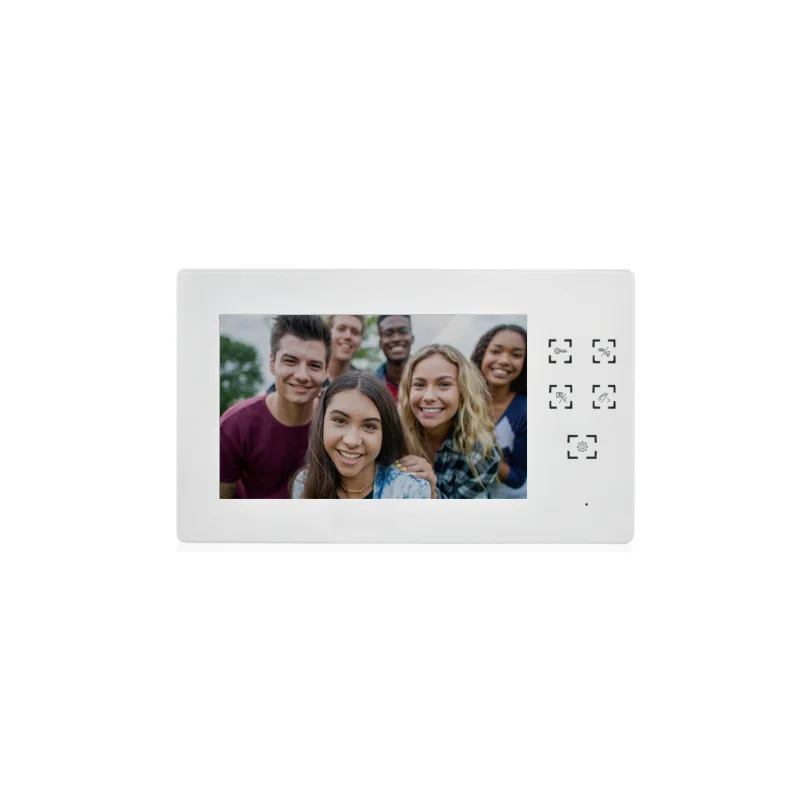 2-way Intercom Indoor Monitor And Outdoor Station Support Locking Eco ...