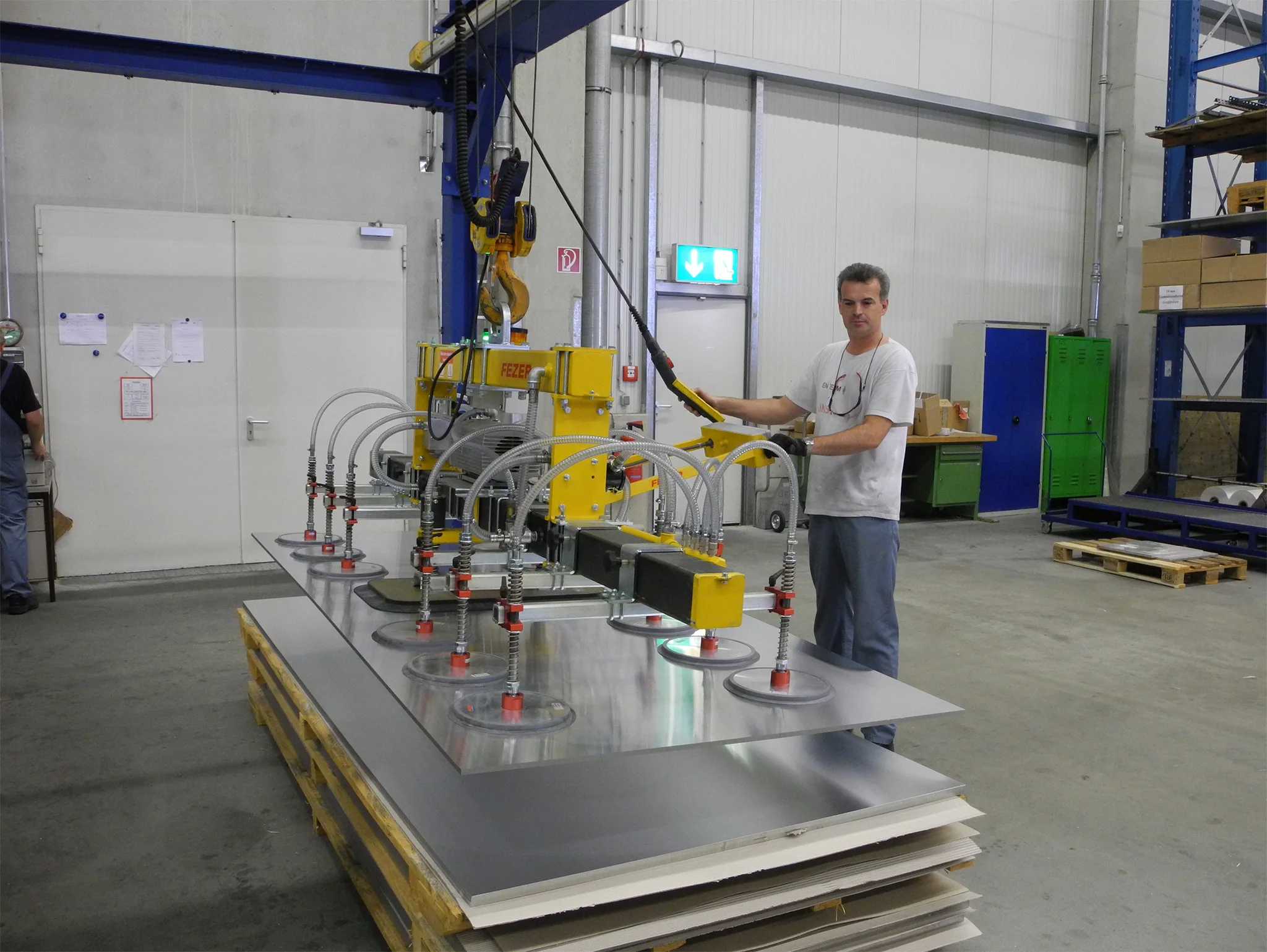 Fezer 100kg Vacuum Lifter (VacuBoySystem VBS) Large Handling Device for ...
