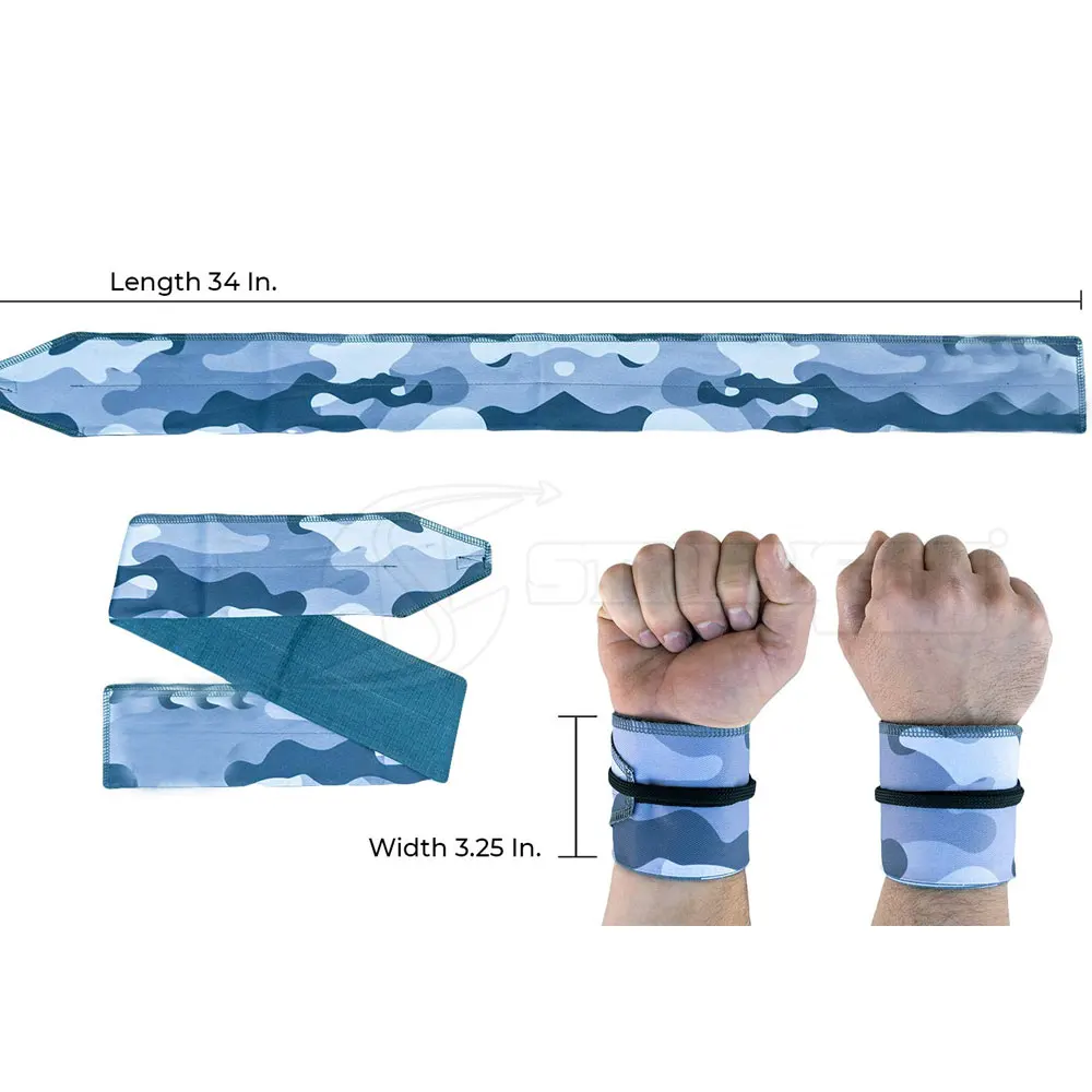 Custom Body Building GYM Workout Wrist Straps Wholesale Gym Wrist ...