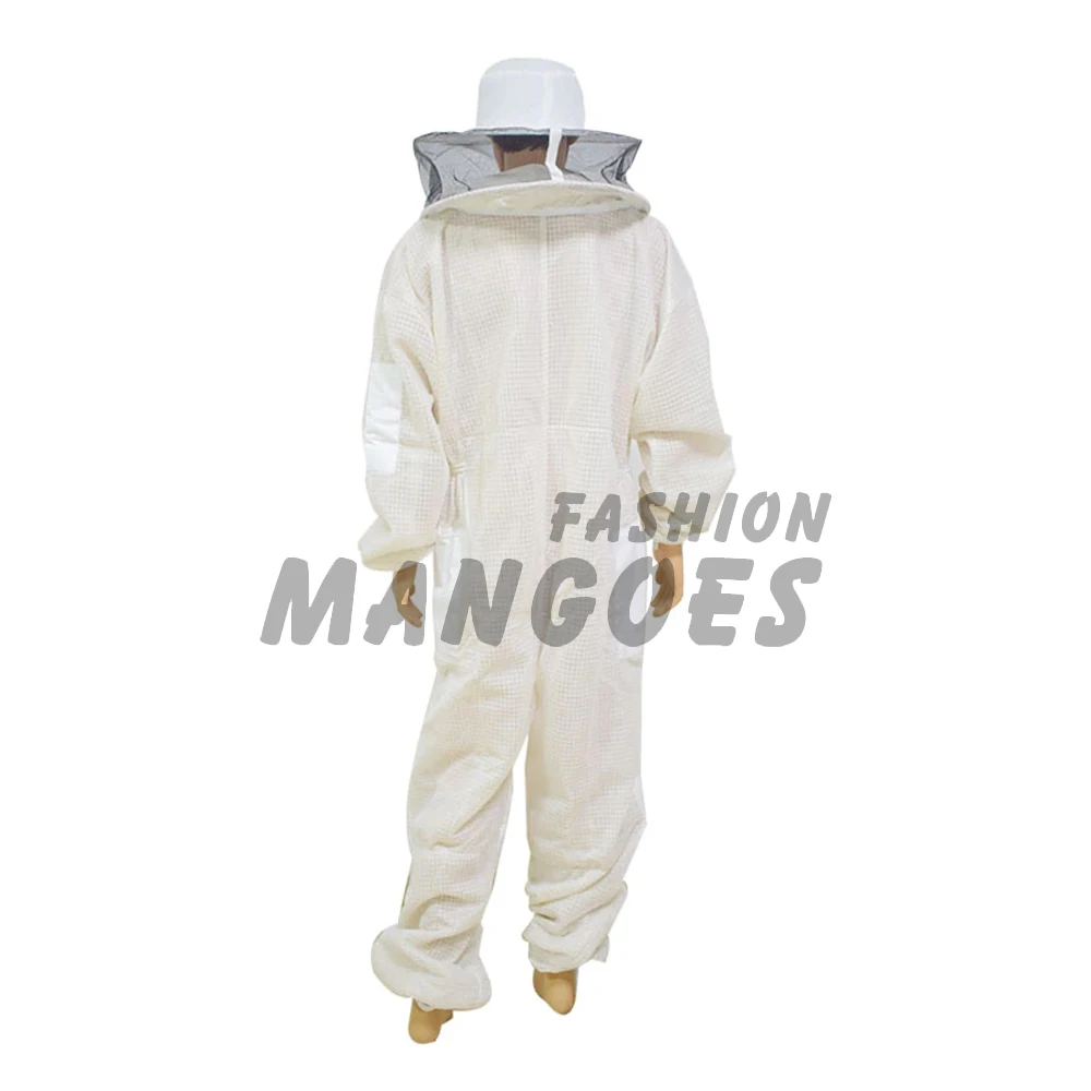 3-layers Ultra Breathable Ventilated Beekeeping Suit With Round Veil ...
