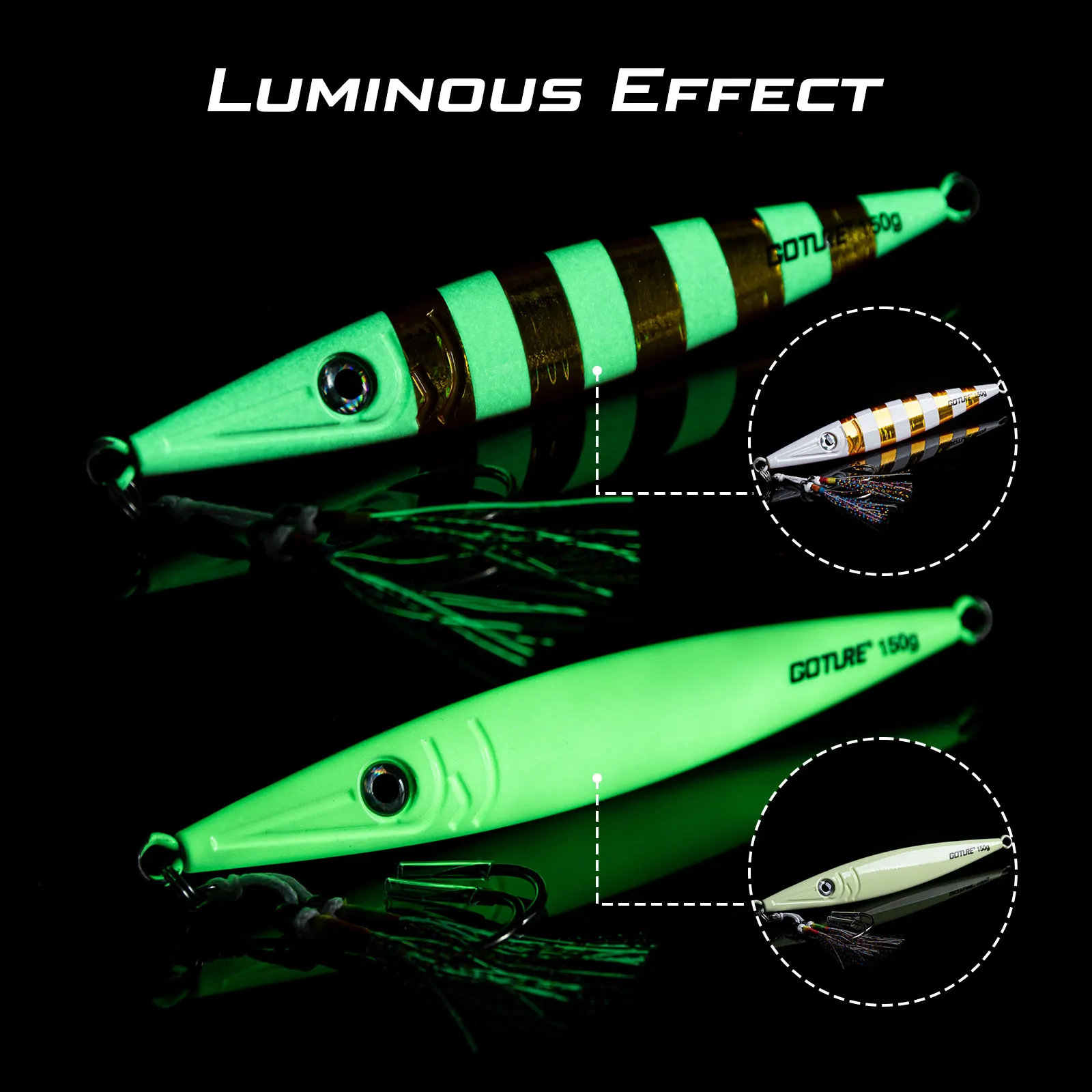 Saltwater Fishing Jigging Lures - Deep Sea Metal Jigs