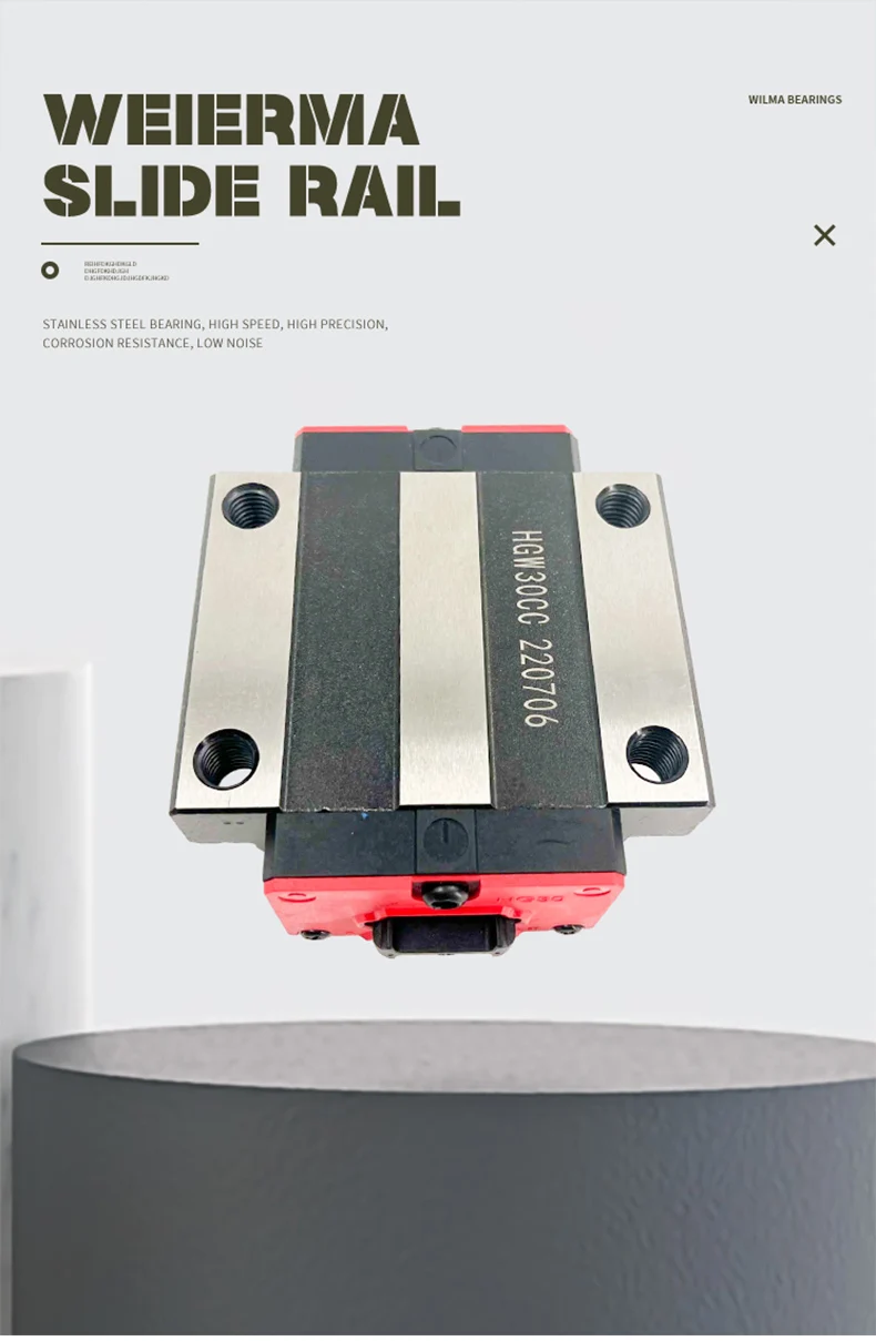 Vertical Guideway Sliding Table Guide Machine Block Liner Rails Bearing ...