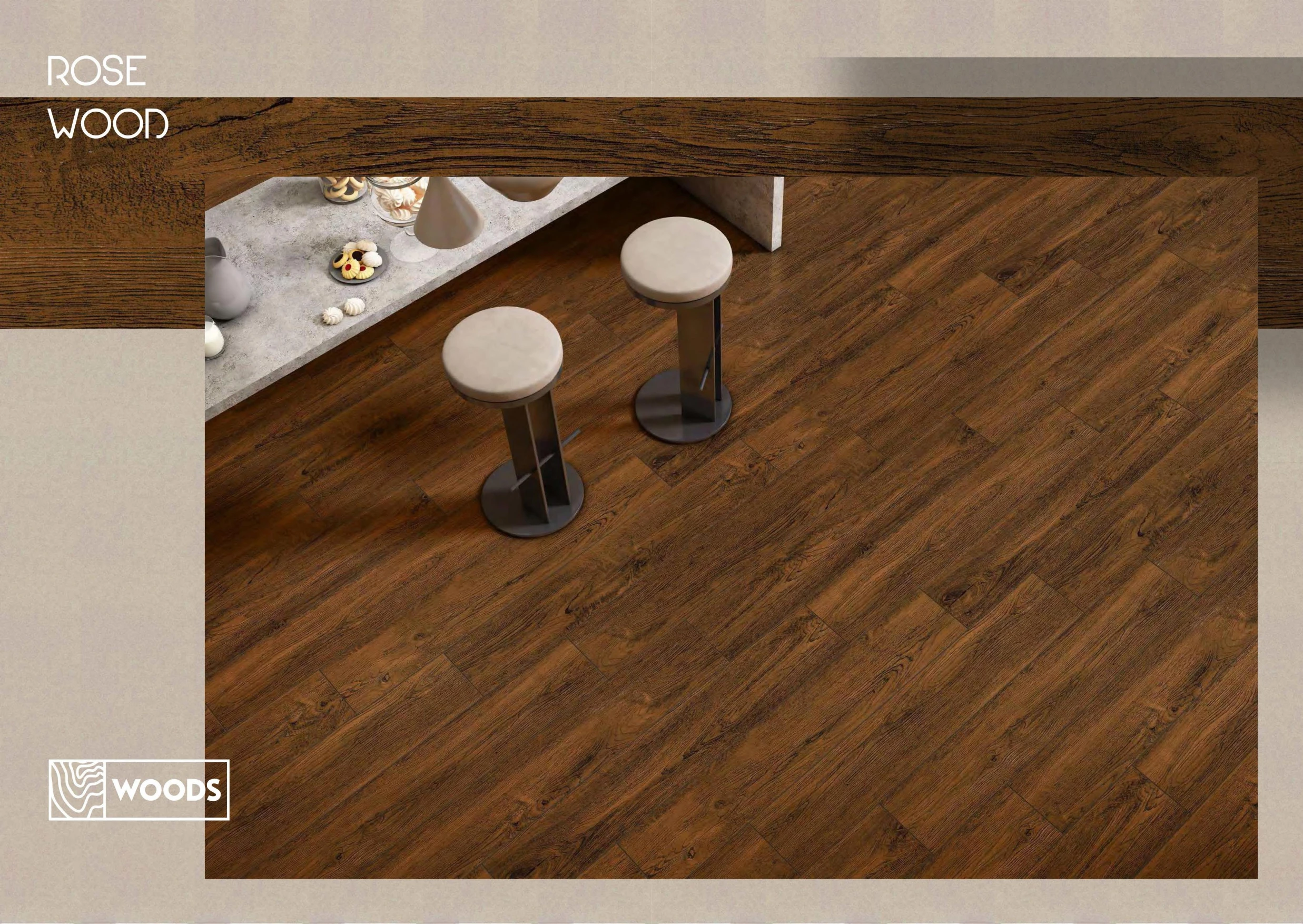 High On Demand Rose Wood 200x1200mm Decorative Tiles With Veerner ...