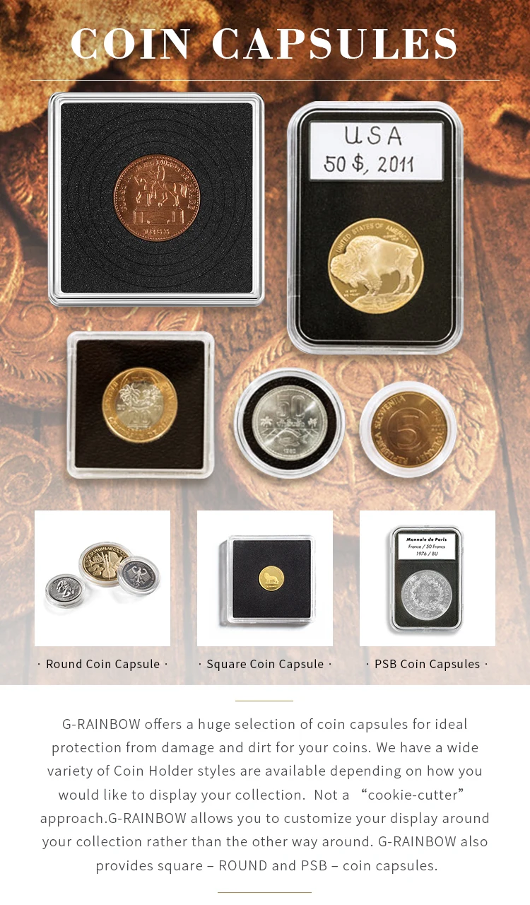 1 OZ Silver Bar Capsule - Durable & Customizable Storage