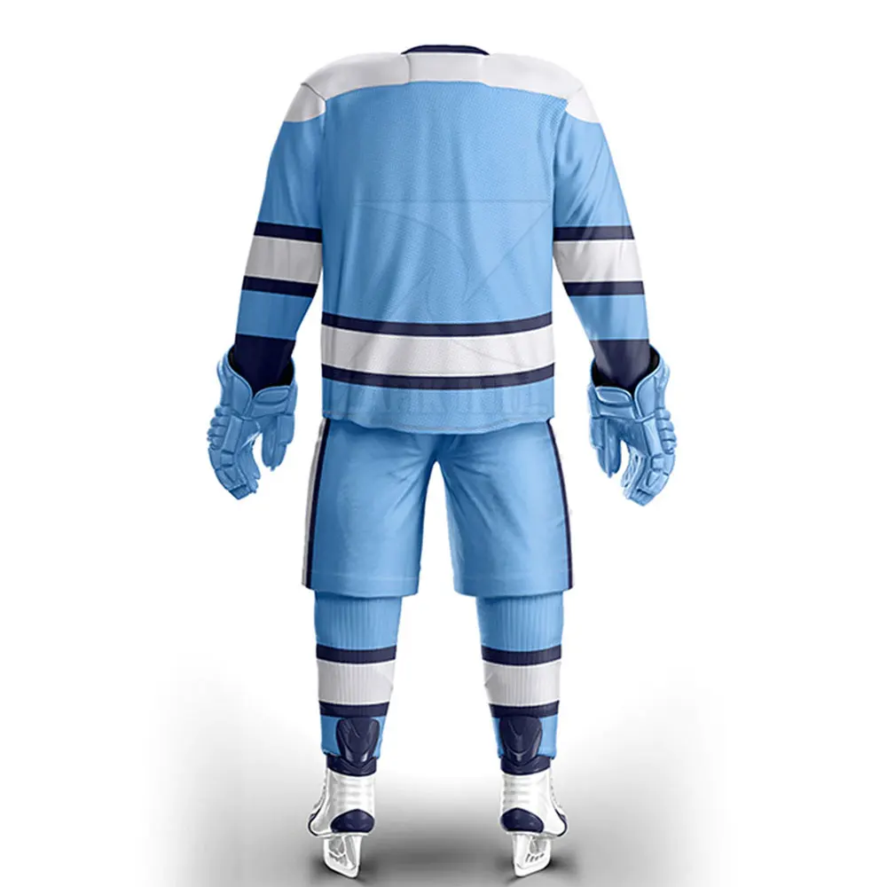 High Quality Polyester Made Custom Ice Hockey Uniform Factory Made Low ...