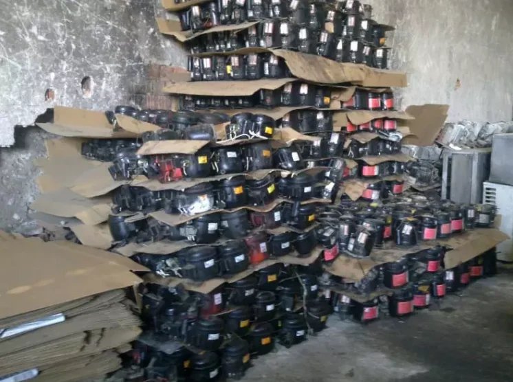 High Quality Scrap Copper and Metal Compressor for AC and Fridge Copper ...