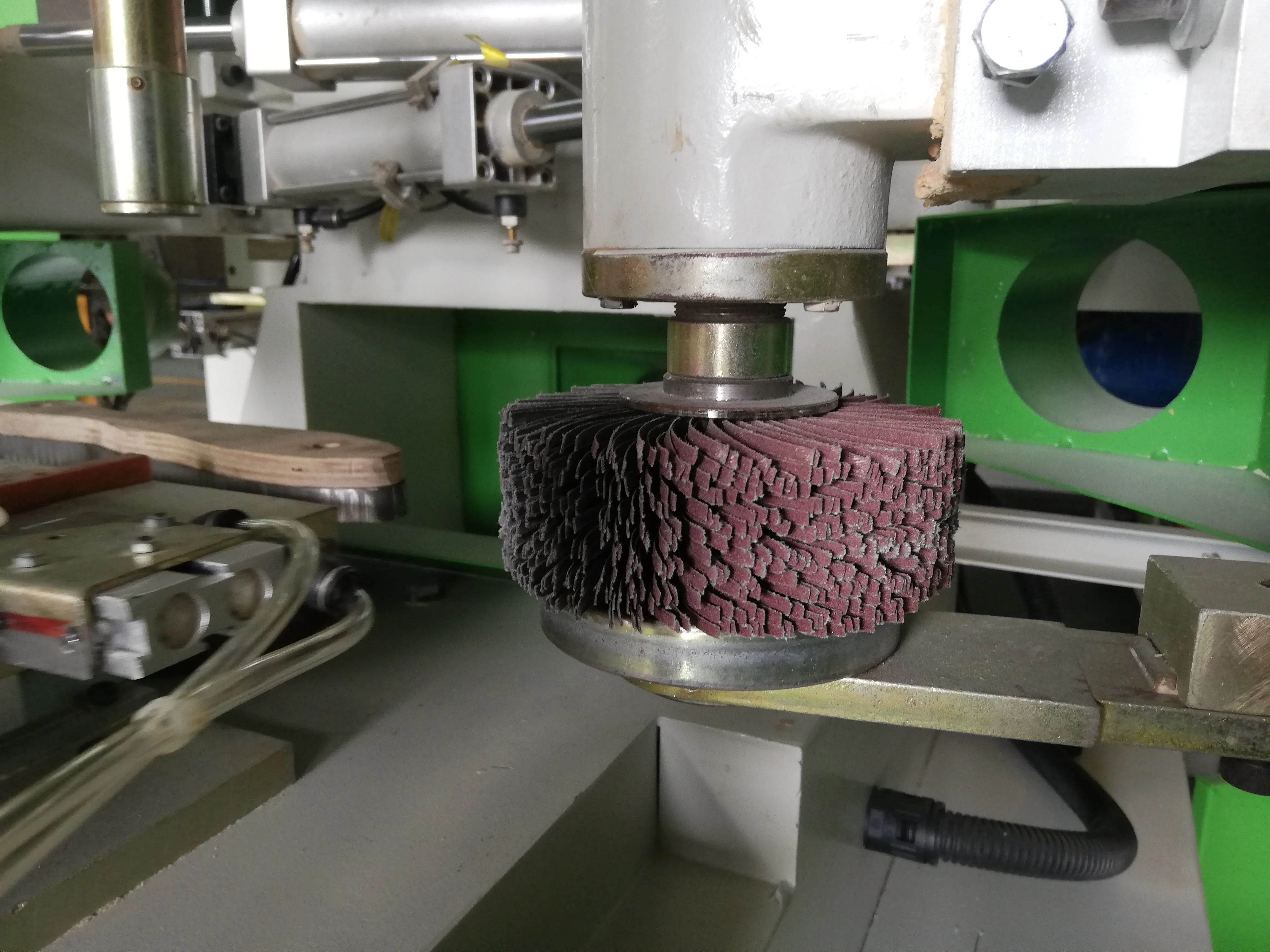 WELLMAX MX7512SA with Twin Spindles Automatic Wood Copy Shaper Brush ...