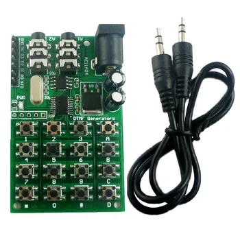 Ae11a04 Dtmf Audio Generator Encoder Transmitter Module Dialing Keyboard Control Dc 5-24v For ...