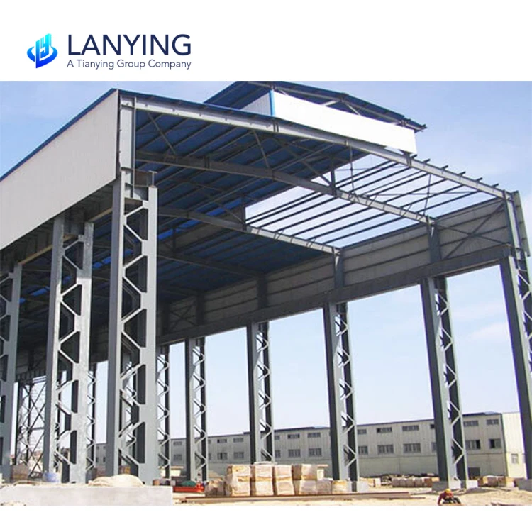 Steel structure factory building prefab Steel frame warehouse| Alibaba.com