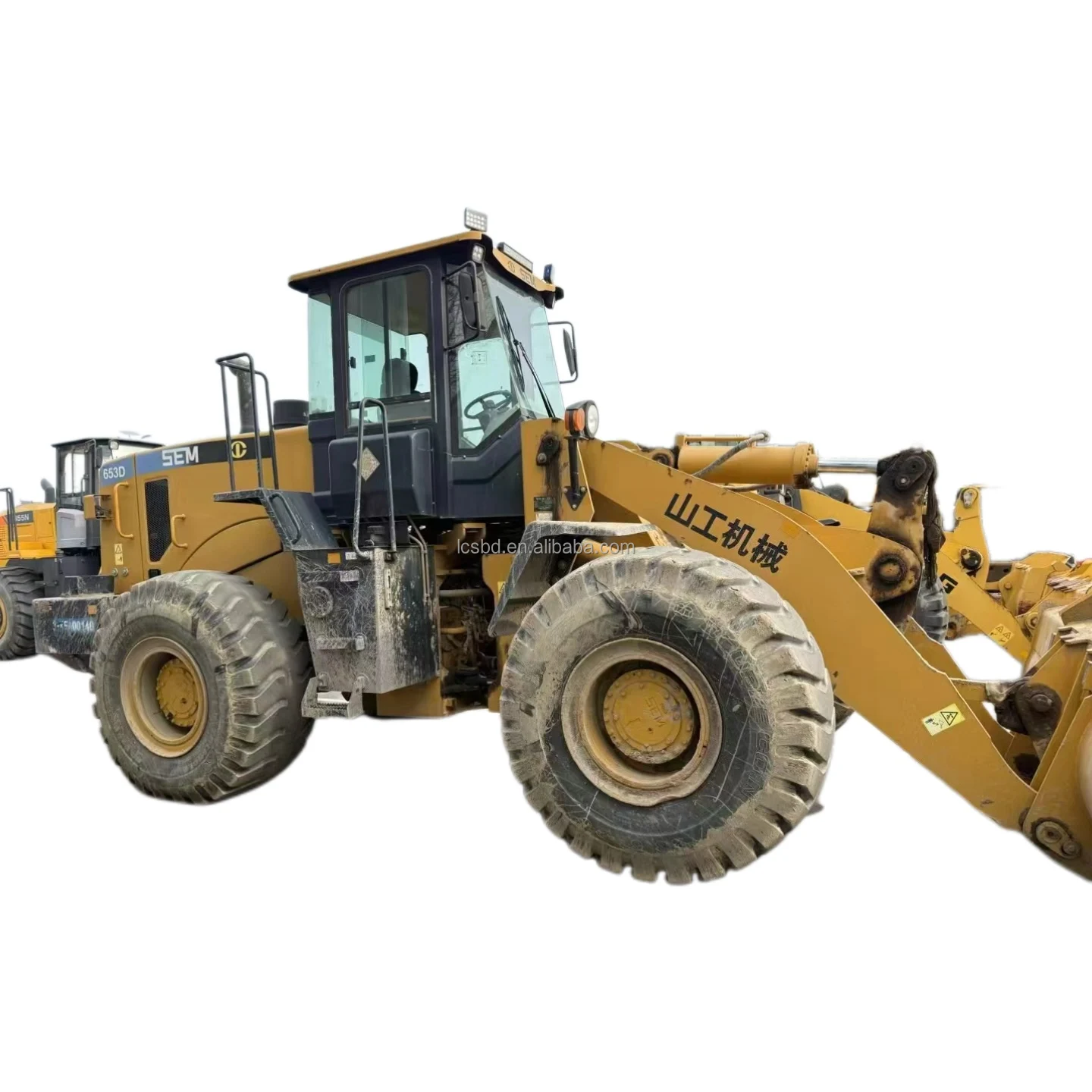 Used Wheel Loader Sem653d 162kw Used Loader Used Loading Machine For ...