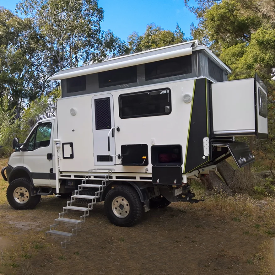 Extending Box Pickup POP TOP Expedition Slide Customized Truck 4x4 ...