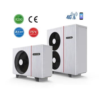 High Efficient R32 R290 Inverter Heat Pump Monoblock Air To Water Heat Pump Water Heater - Buy ...