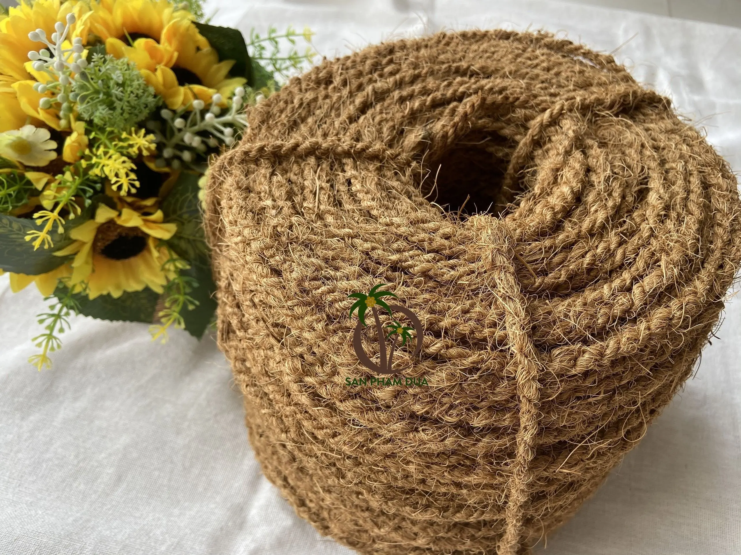 Coconut Fiber Rope Long With Varipous Size Coconut Coir Rope For Garden ...