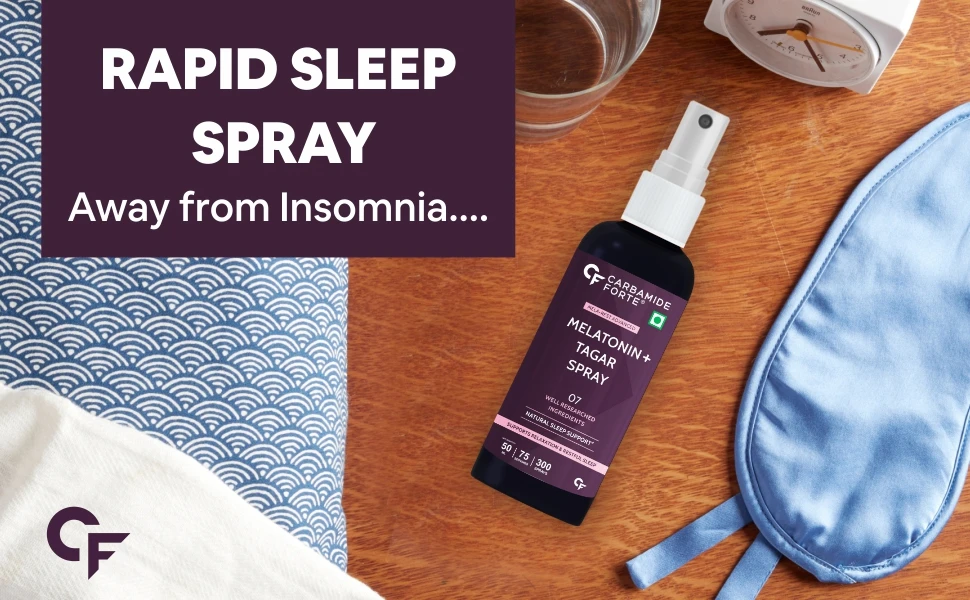 Melatonin Sleep Spray With Tagara & Chamomile To Improve Sleep Quality ...