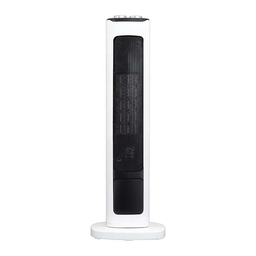 PTC Tower Fan heater With timer and room temperature setting and ...