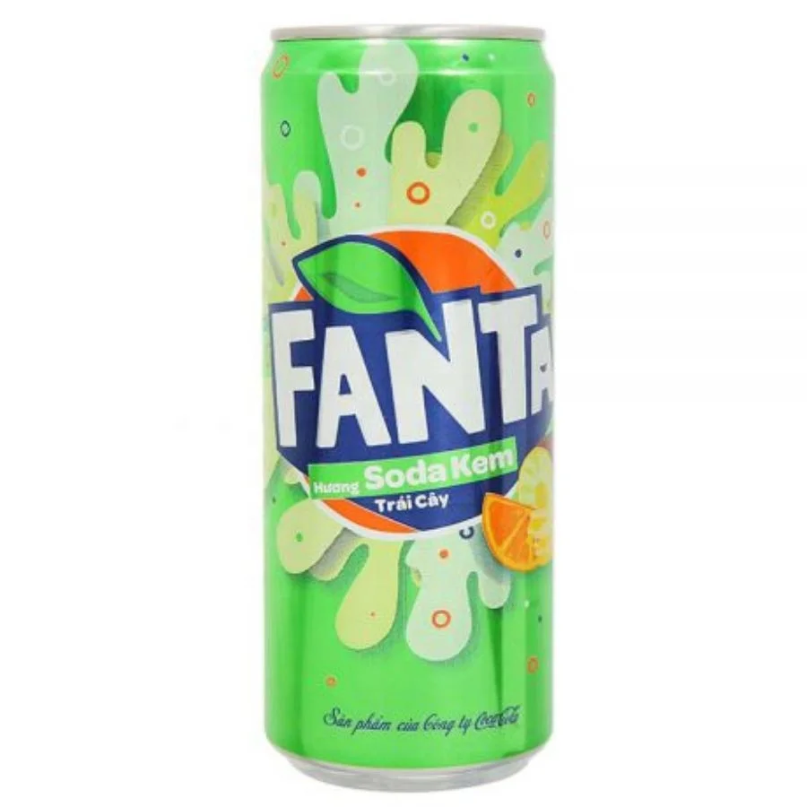 Fanta Cream Soda Energy Drink - Fruity & Low-Fat Soft Drink