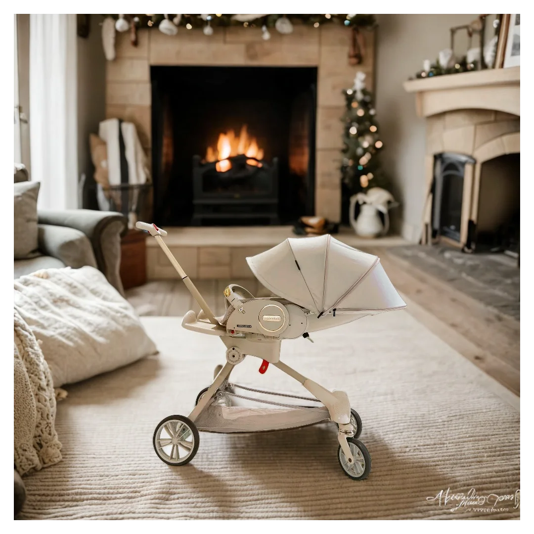 Baobaohao Babi Stroller Luxury High View Can Sit And Lie Two-way ...