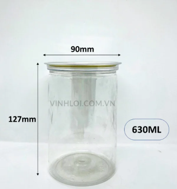 700ml Pop-up Aluminum Lid Jar Size 90*150mm Ready To Export From ...