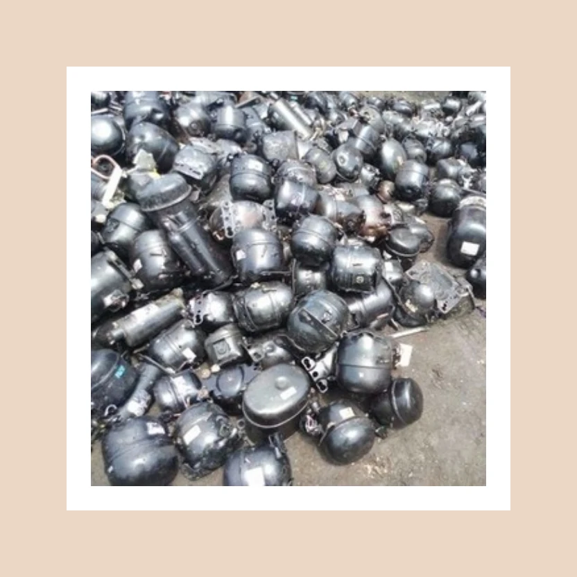 AC and Fridge Compressor Scrap Metal Copper Content 10% Custom Brand ...