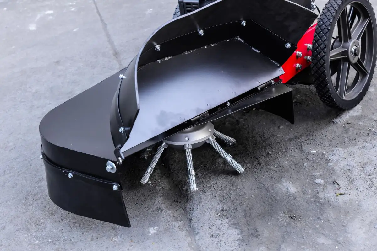 KMAXPOWER Ducar/6.5HP Wheeled Trimmer Walk Behind Mowers Wheeled Push ...