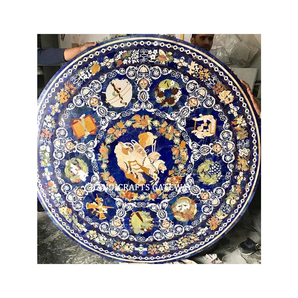 Beautiful Super Shining Product With India Inlay Art Design Of Round ...