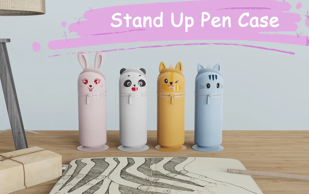 Silicone Pencil Cases - Versatile and Waterproof Solutions