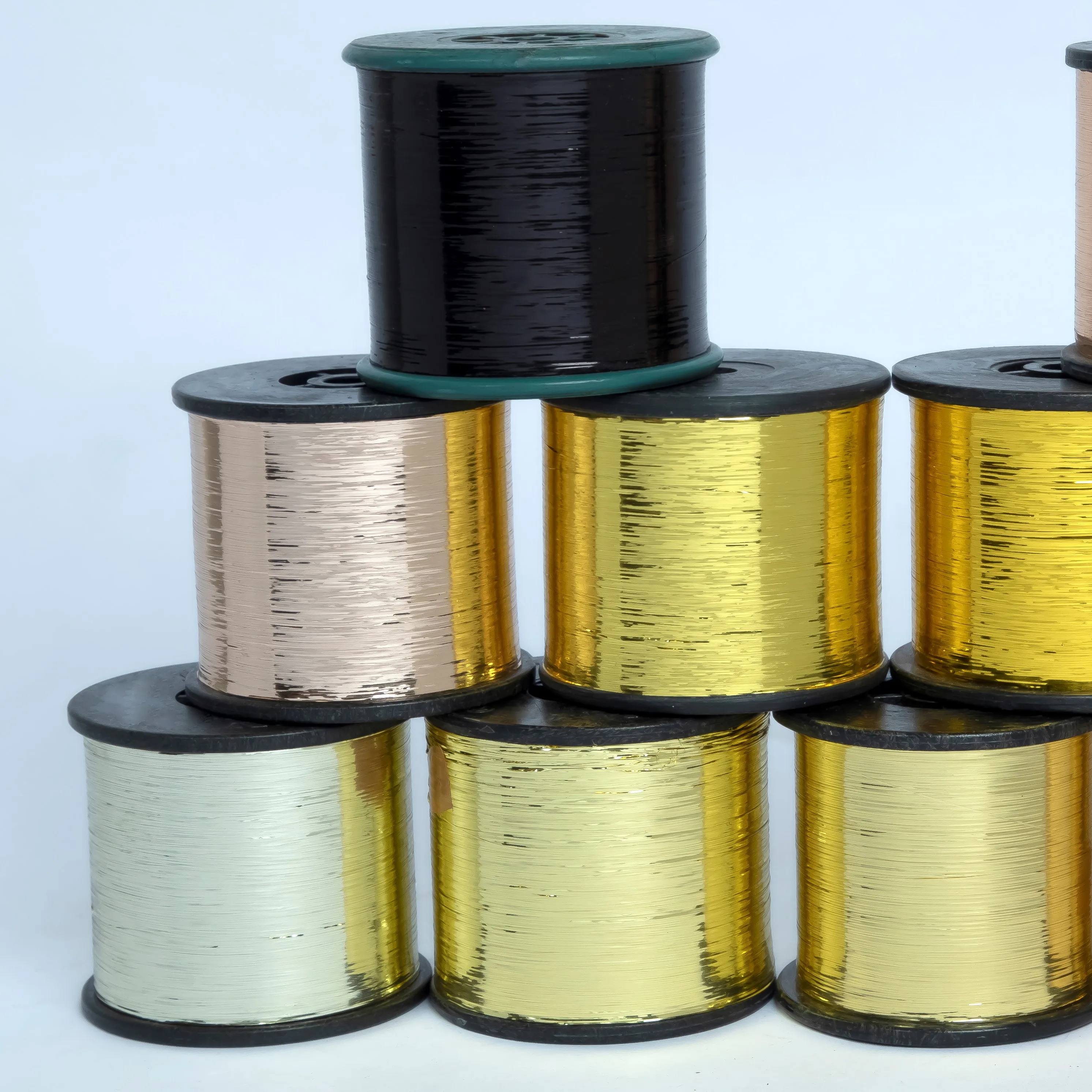 1/32 Size/cut Coloured Metallic For Weaving Flat Knitting M Type ...