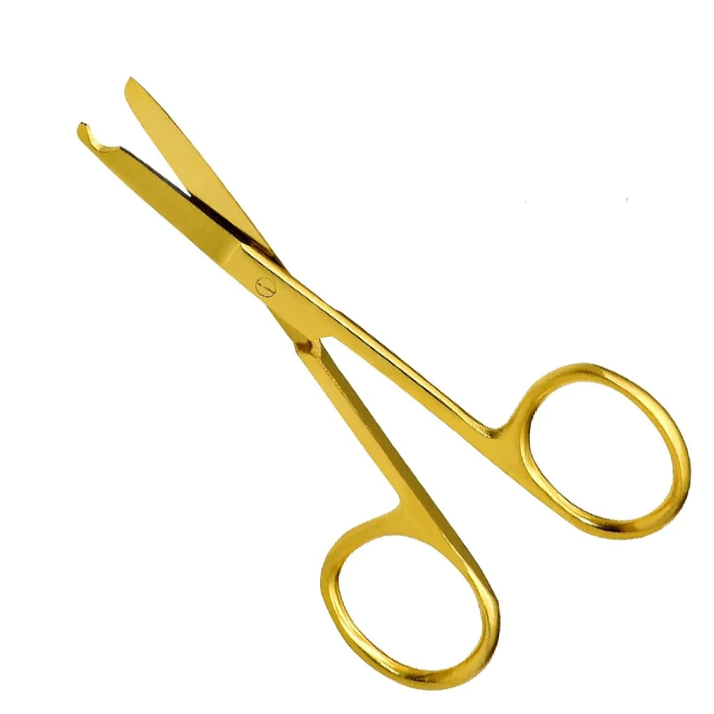 Premium Quality Surgical Stitch Scissor Full Gold Color Coated Metal ...