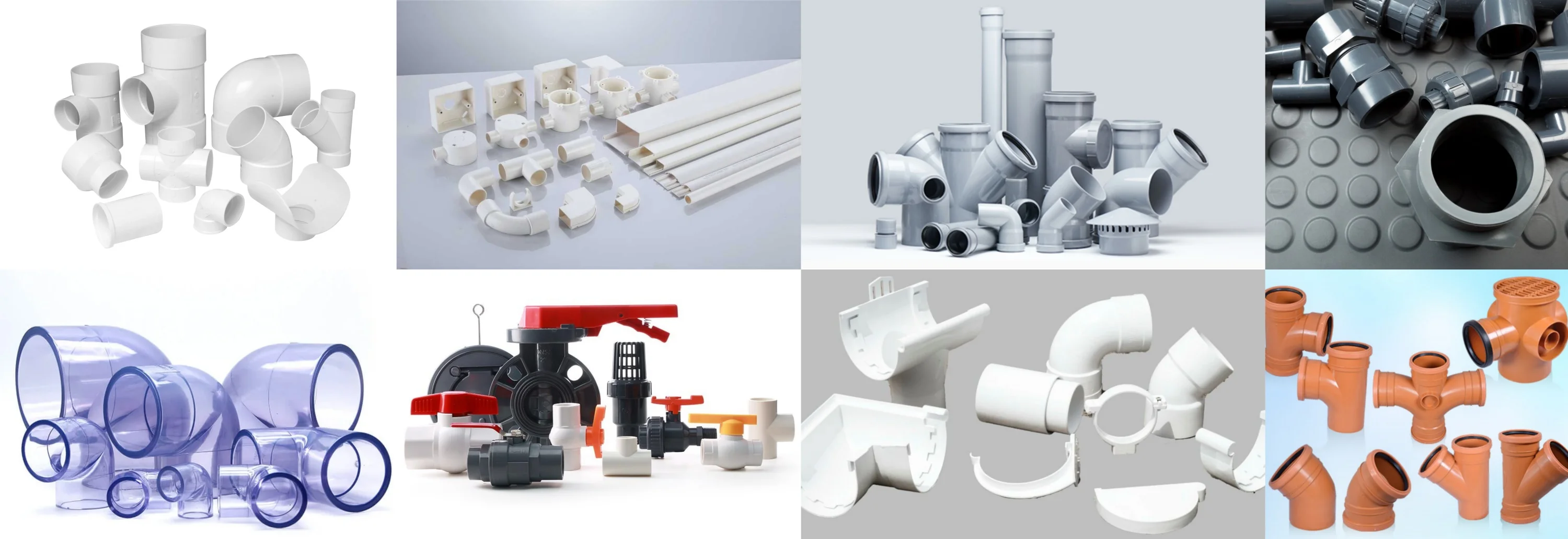 Injection Molding Rigid PVC Compound Pipe Fitting Granules Polyvinyl ...