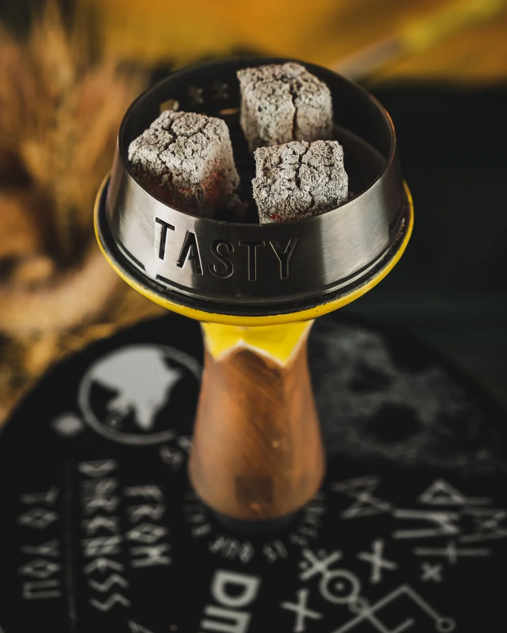 Metal Hmd Watta Tasty Conic Walls Coal Holder Hookah Shisha Charcoal ...