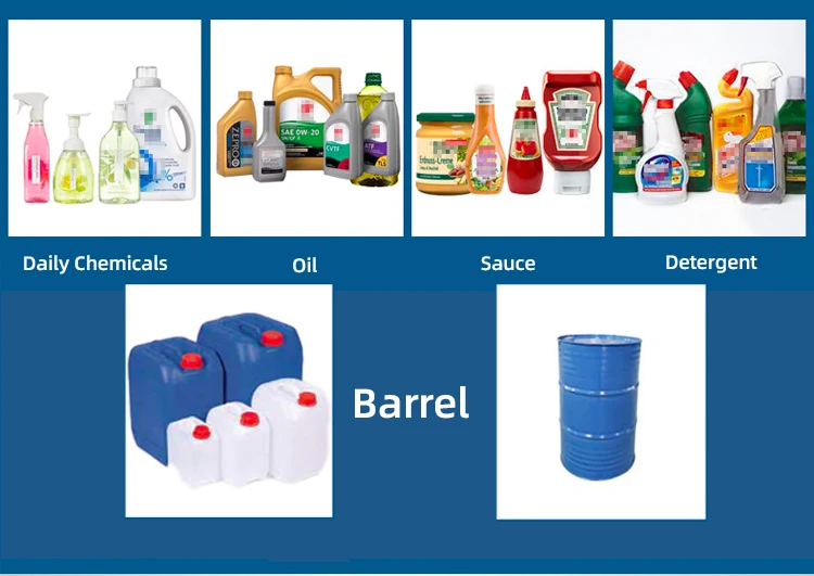 Fully Automatic Servo Large Barrel Positioning Lid-Placing and Capping ...