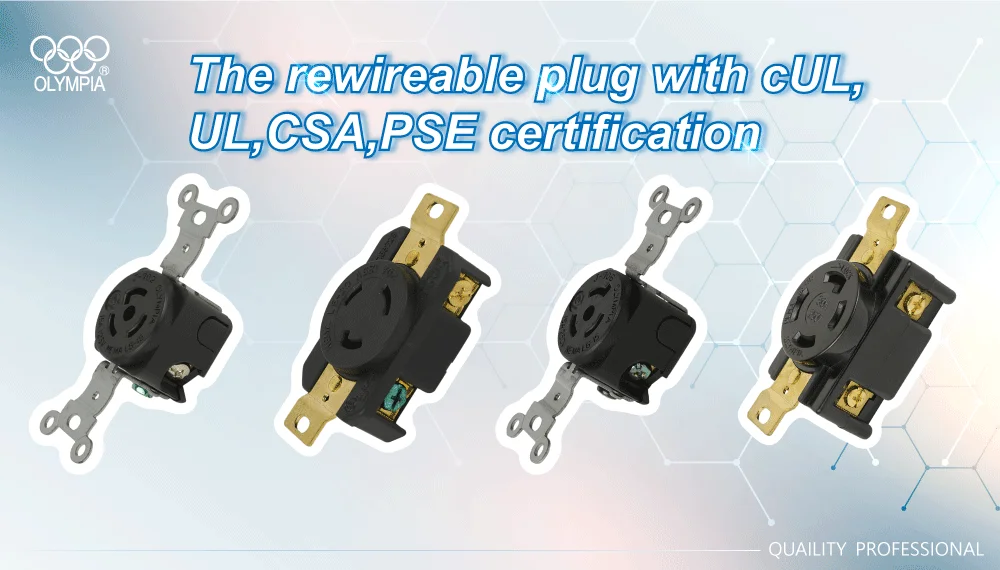 Nema L5-20r 20a 125v Locking Receptacle Featuring Electrical ...