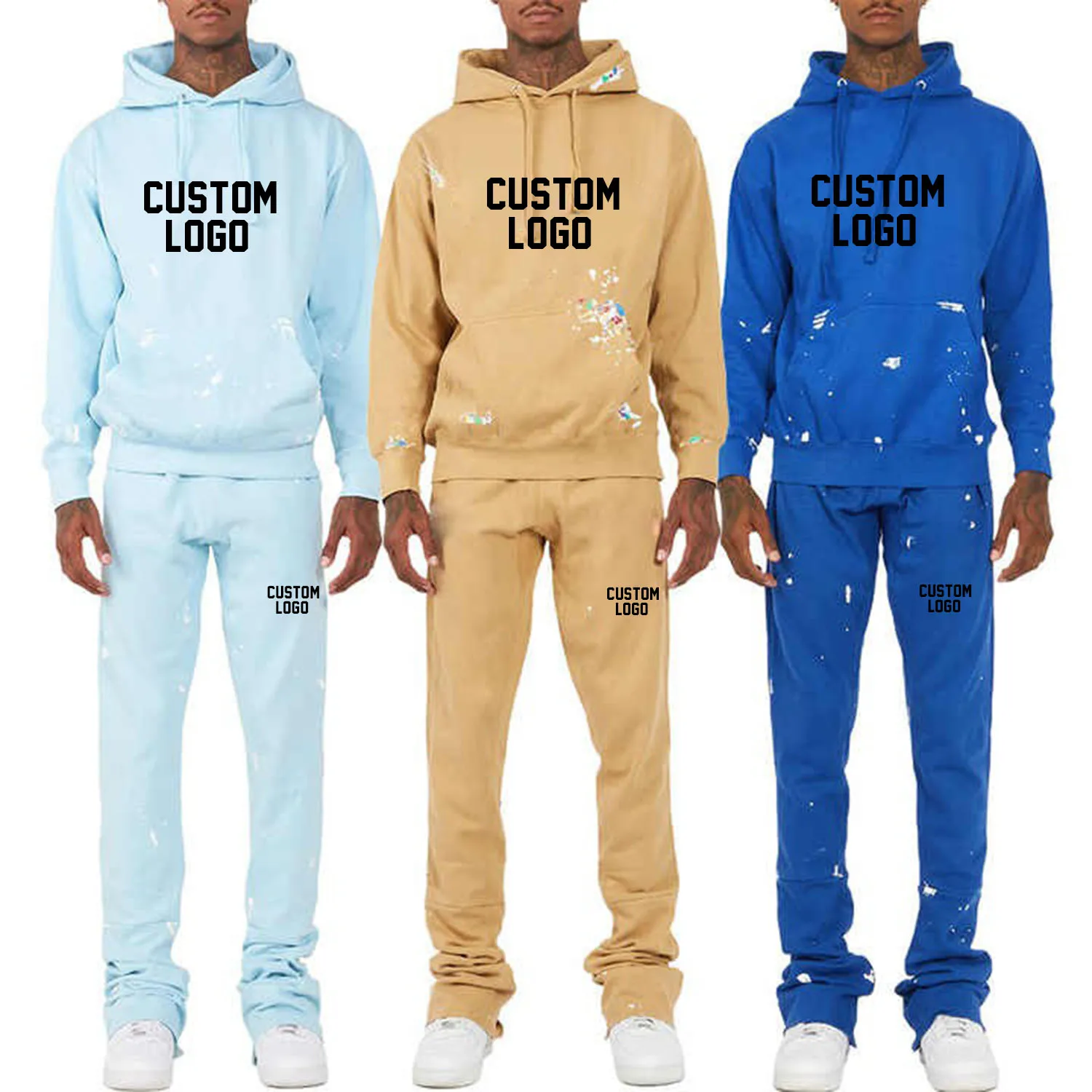 High Quality Flared Custom Tracksuit Jogger Flare Joggers Tracksuits ...