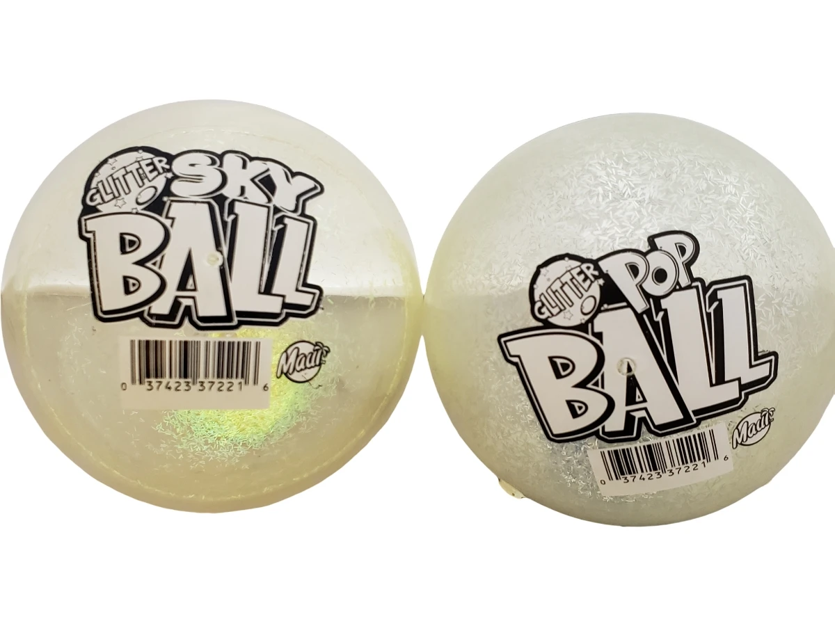 High Quality Design 100mm Glitter Popup Skyball Outdoor Super Bounce ...