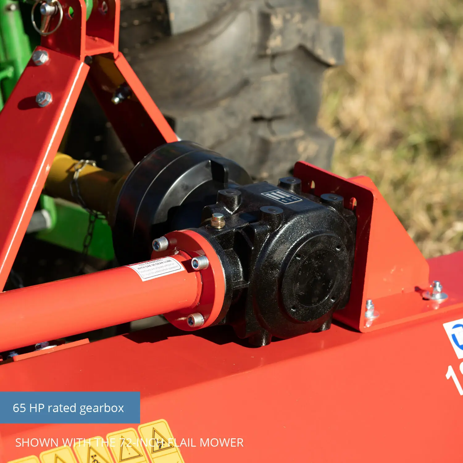 1000 to 540 PTO Reducer Gearbox for Sale - RTI-50 Gearbox