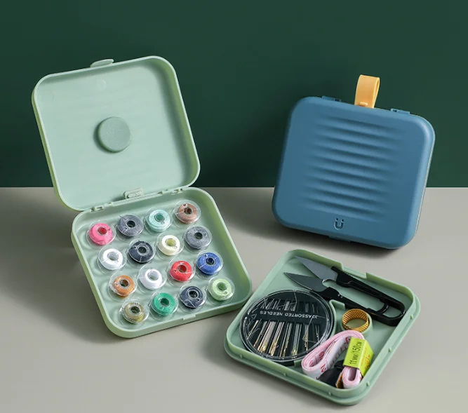 Diy Craft Hand Sewing Box Needlework Magnetic Portable Sewing Needle ...