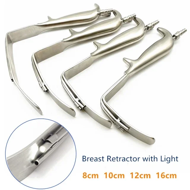 Medical Lighted Breast Retractor Light Useful Breast Retractor ...