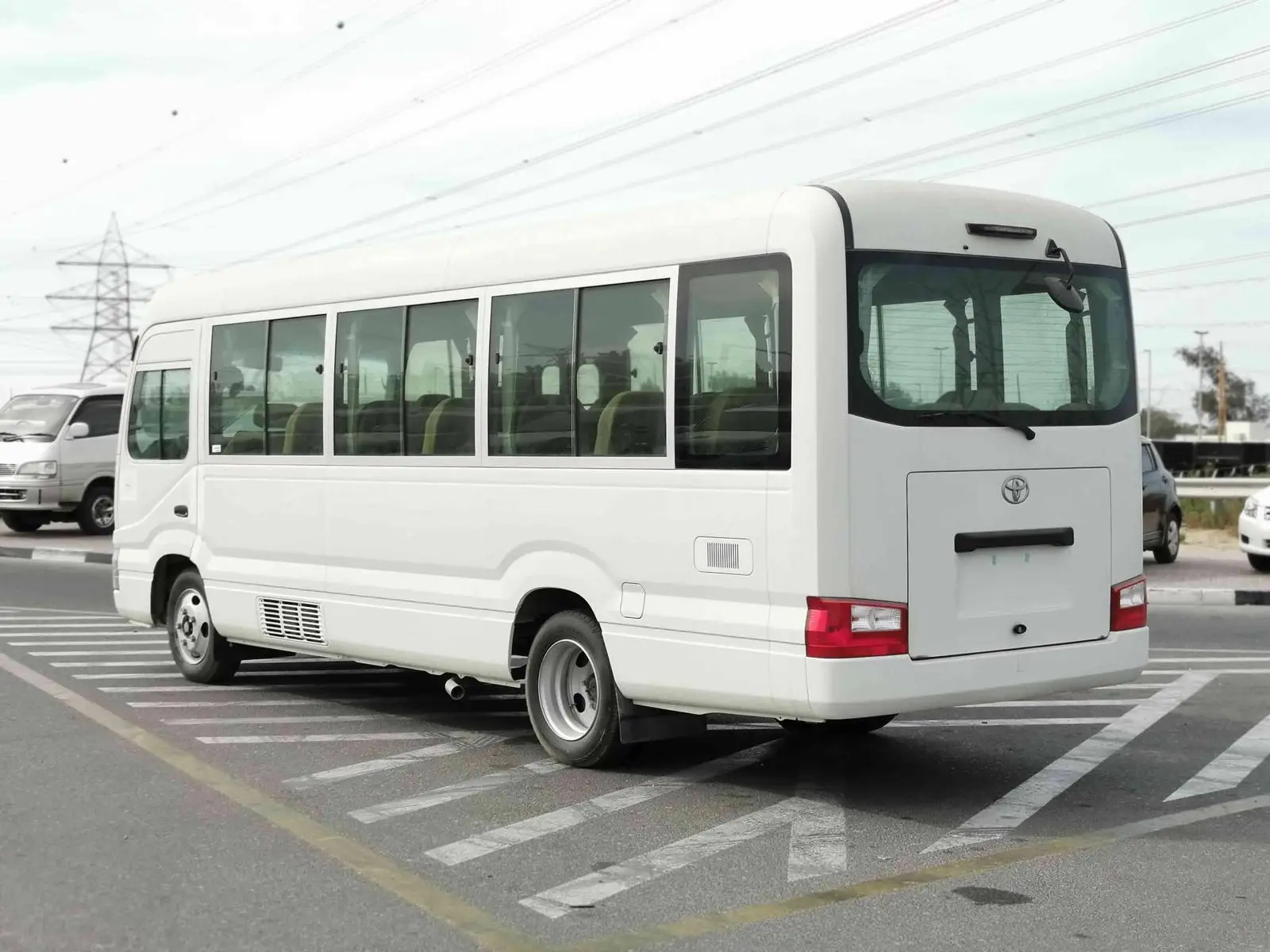 2018 Toyota Coaster Bus Dimensions Shuttle Color Transmission Origin ...