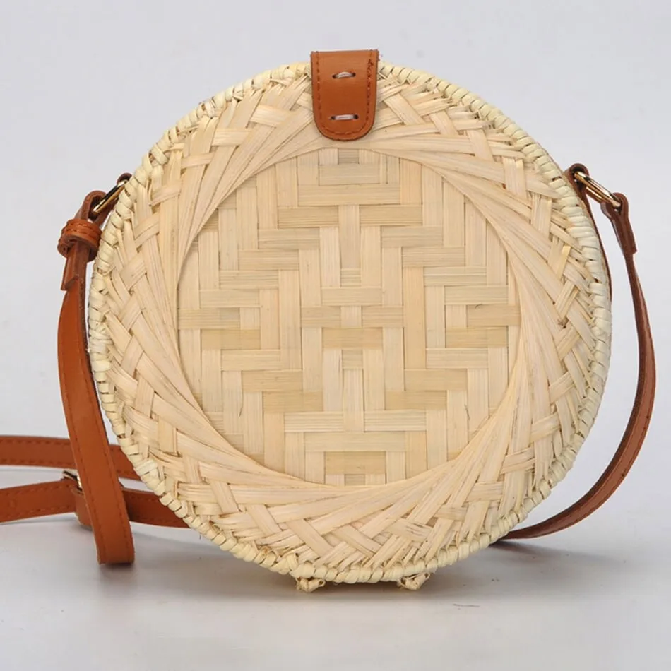 Hand Weaving Bamboo Bag Purses Natural Purse Bags With Logo New ...