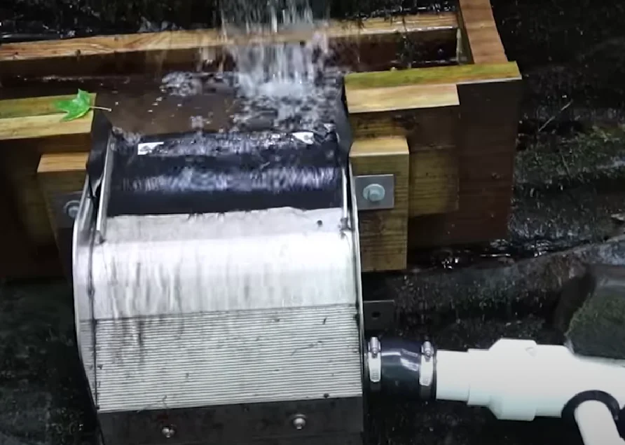 Stainless Steel Wedge Wire Coanda Screen Box Assembly