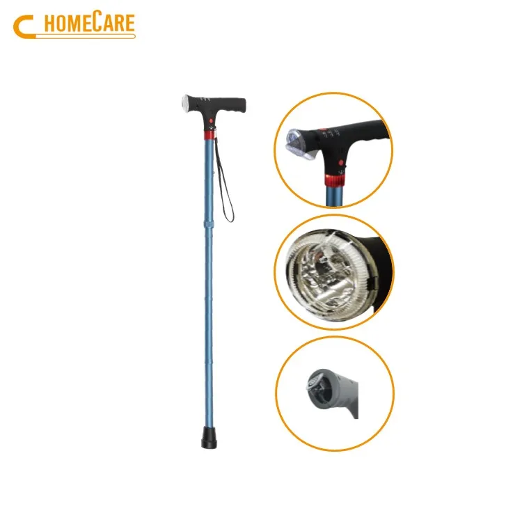 Oem Alarm Handle Walking Stick Canes With Leading Light And Alarm ...