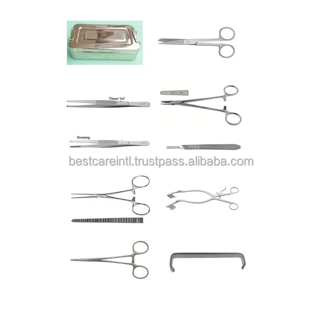 Surgical Instruments Set Wound And Abscess Surgery Set Factory ...